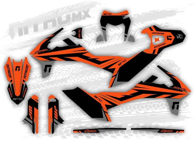 NITROMX GRAPHIC KIT for KTM SMC-R 690 2019 2020 2021 2022 2023 2024 ...