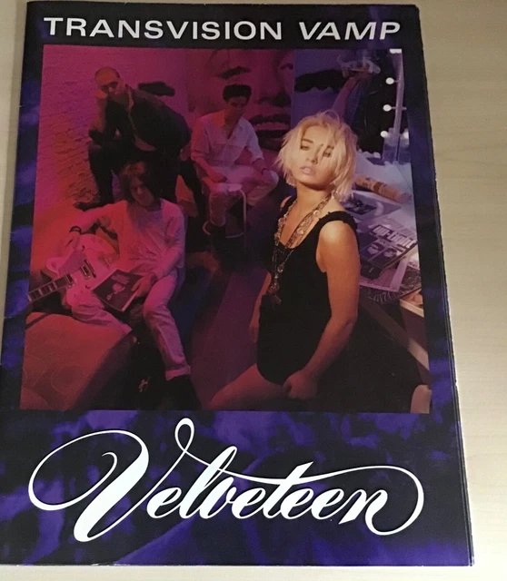 TRANSVISION VAMP - Velveteen tour programme. £9.99 - PicClick UK