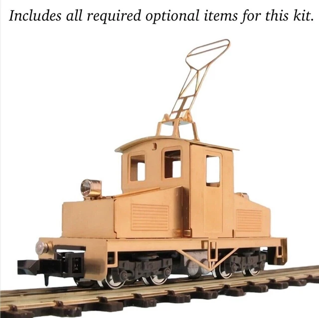 HON30/HOE ARU-MODEL NARROW Gauge Steeplecab Electric Locomotive Kit H0e ...