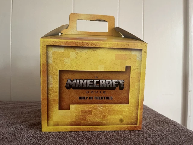 MCDONALD'S A MINECRAFT Movie Adult Happy Meal Box Empty 2025 ...