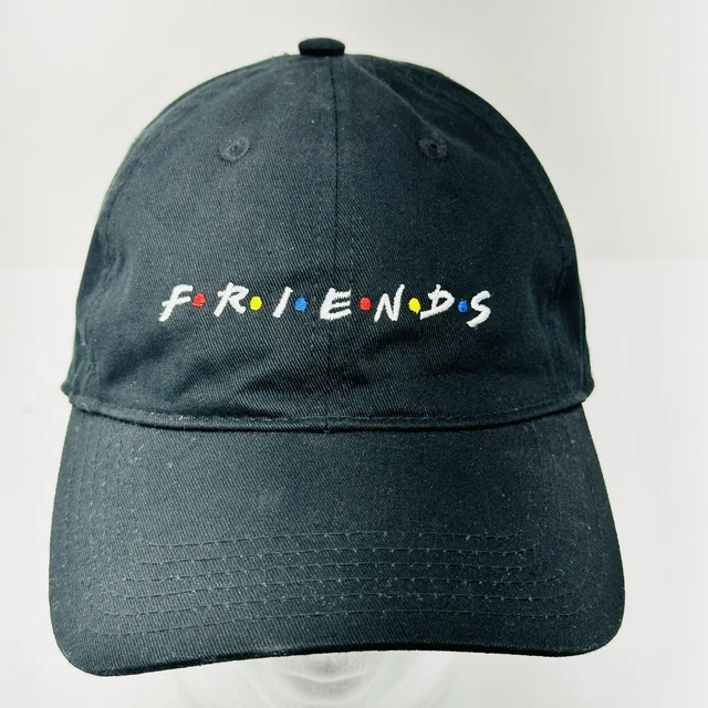 FRIENDS TELEVISION SERIES Hat Spell Out Logo Strap Back Baseball ...