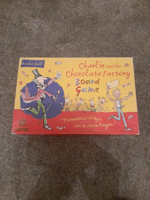 ROALD DAHL CHARLIE and the Chocolate Factory Board Game | Complete ...