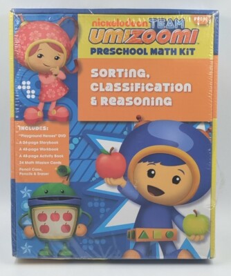 TEAM UMIZOOMI PRESCHOOL Math Kit Pre-K Sorting Classification Reasoning ...