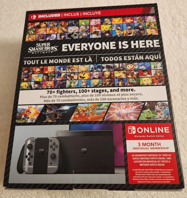 NINTENDO SWITCH OLED: Super Smash Bros Ultimate CONSOLE TABLET & BOX ONLY 64GB EUR 300,37 ...