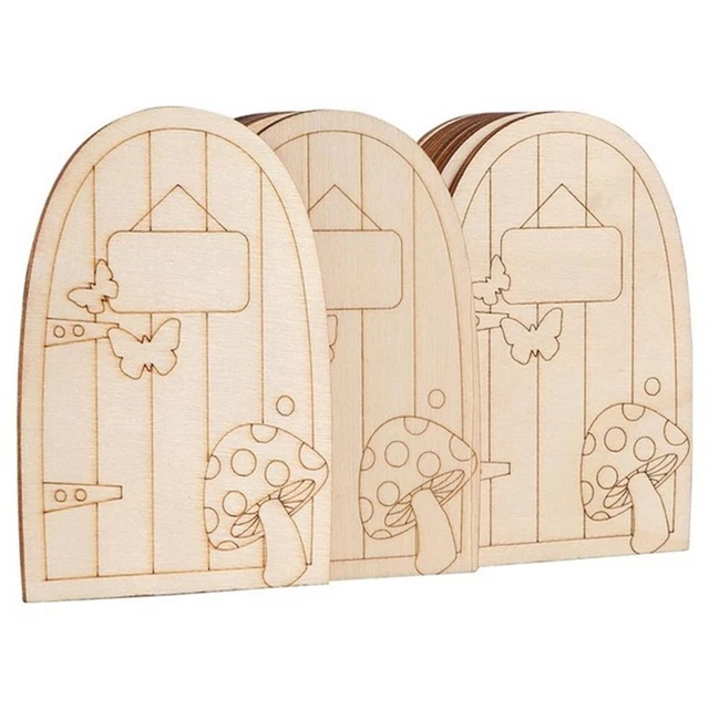 ENSEMBLE DE PORTE elfe en bois d cor de No?l magique premium pour ...