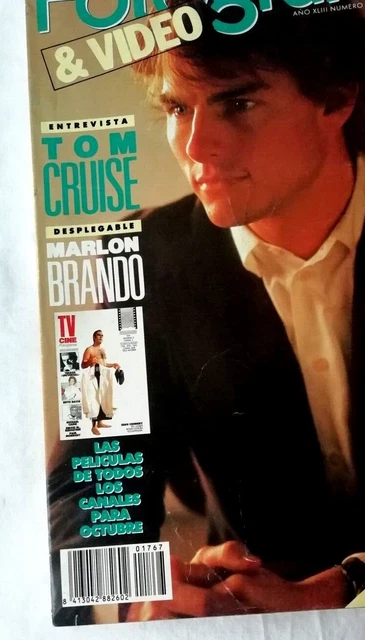 PHOTOGRAMS & VIDEO October 1990 Tom Cruise Marlon Brando Julia Roberts ...
