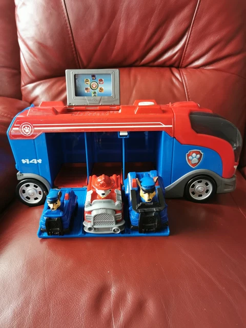 PAW PATROL MISSION Cruiser Bus RV Transporter EUR 23,36 - PicClick FR