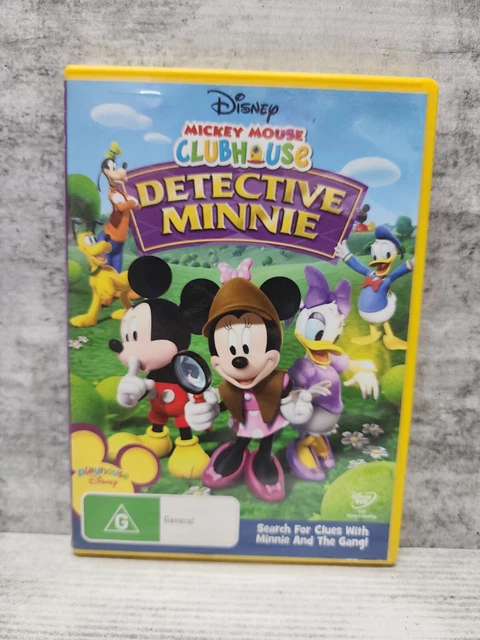 MICKEY MOUSE CLUBHOUSE Detective Minnie DVD Region 4 Playhouse Disney ...