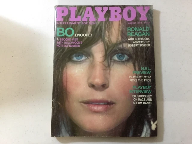 Playboy Magazine August 1980 Bo Derek Eur 864 Picclick It 8160