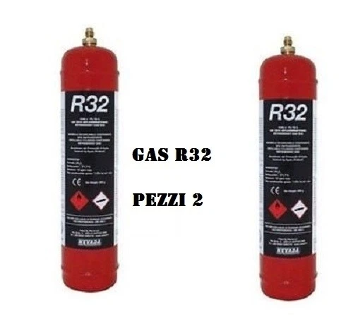 GAS R32 REFRIGERANTE RICARICA CLIMATIZZATORI CONDIZIONATORI BOMBOLA R32 ...