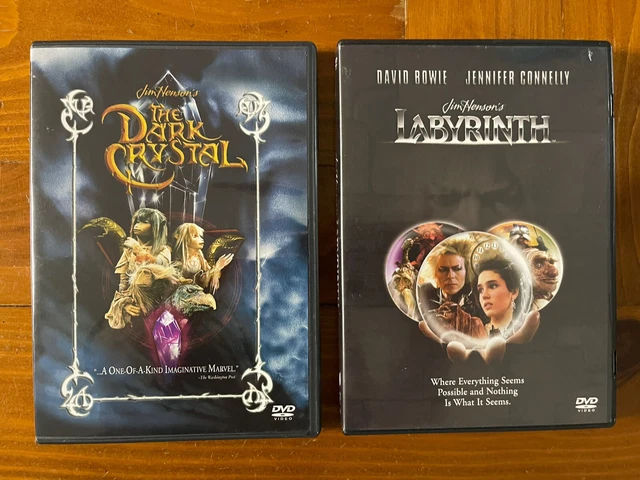 LABYRINTH & THE Dark Crystal DVD! Jim Henson Fantasy Double Feature! £9 ...