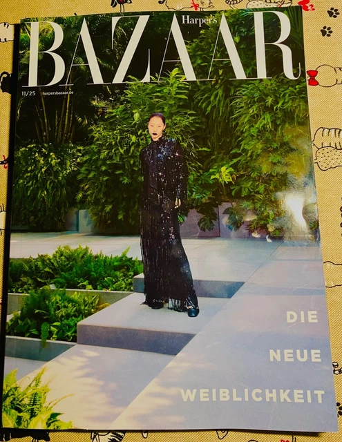 BAZAAR HARPER´S NOVEMBER 2025 11/25 Die neue Weiblichkeit EUR 1,10 ...