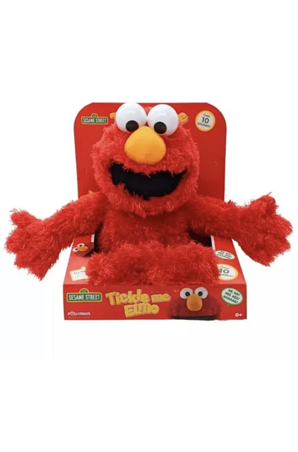 SESAME STREET LARGE Feature Plush Tickle Me Elmo Soft Toy.. New £25.00 ...