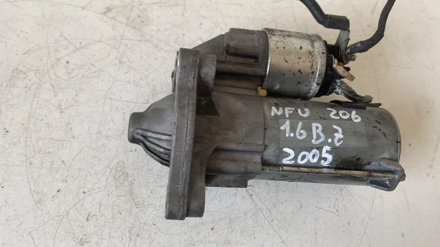 VÉLOMOTEUR D'DÉMARRAGE PEUGEOT 206 2° Série DEM.D6G3 NFU Essence 1600 (0 EUR 78,60 - PicClick FR