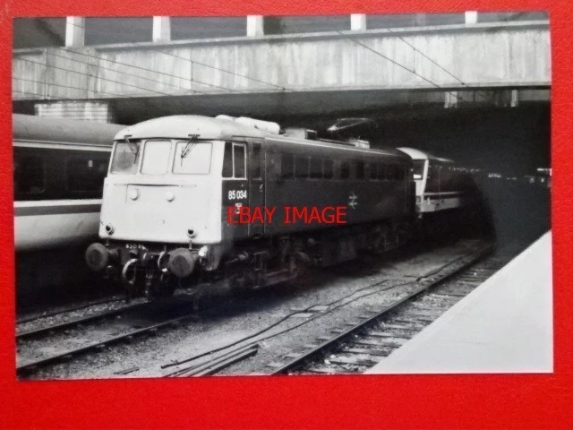 PHOTO CLASS 85 Electric Loco No 85 034 £2.20 - PicClick UK