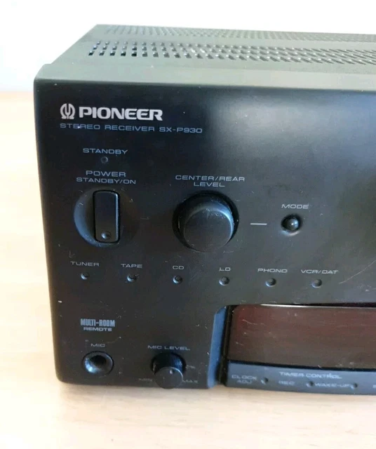 PIONEER STEREO RECIEVER SX-P930 Spares/Repairs £6.99 - PicClick UK