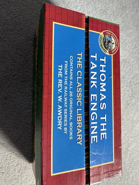 THOMAS THE TANK Engine - Classic Library - Complete 26 Hardback Book ...