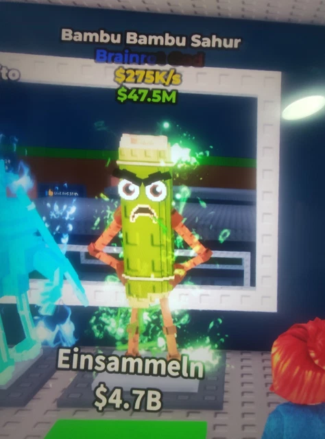 STEAL A BRAINROT SAB Brainrot God Bambu Bambu Sahur 275K/s EUR 1,00 - PicClick DE