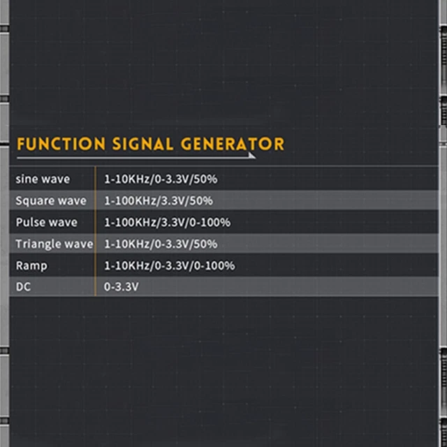 Digital Oscilloscope Square Wave Tester Transistor Triangle Wave 3 In 1