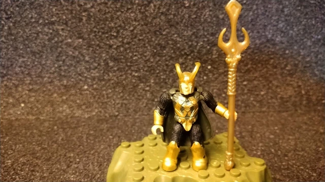 MEGA BLOKS MARVEL loki Figure mega construx. B16 £15.99 - PicClick UK