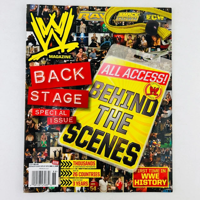 WWE - WORLD Wrestling Entertainment Magazine January/February 2009 ...