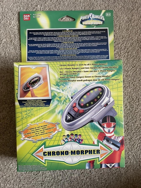 POWER RANGERS TIME Force Chrono Morpher Bandai 2001 New Unused RARE £ ...