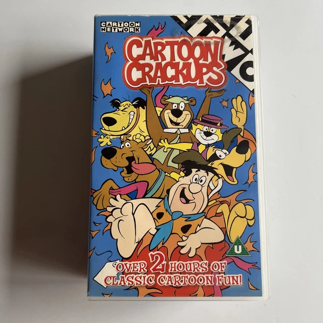 VINTAGE CARTOON NETWORK VHS Cartoon Crackups Double Tape £16.31 ...