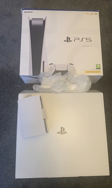 PS5 PLAYSTATION 5 BOX Only Disc Edition Insert Packaging, EMPTY BOX NO ...