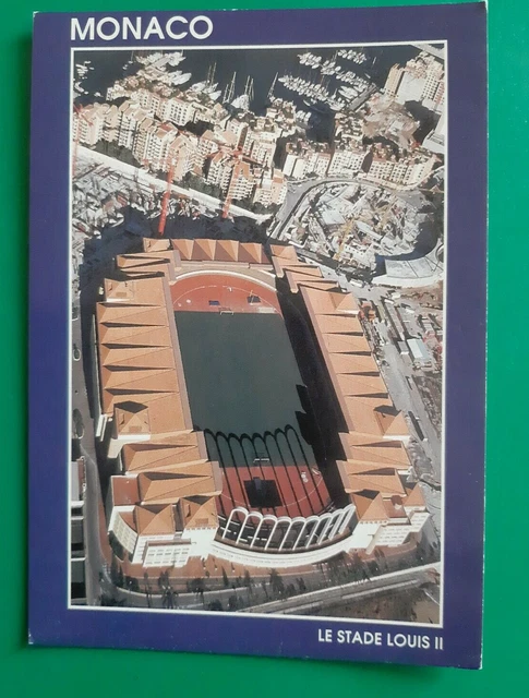 CARTE STADE DE FOOTBALL a MONACO le nouveau STADE LOUIS II EUR 2,99 ...