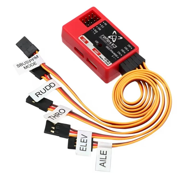 FOR FMS REFLEX V3 Flight Controller Gyro Stabilizer RC Aircraft FMS ...