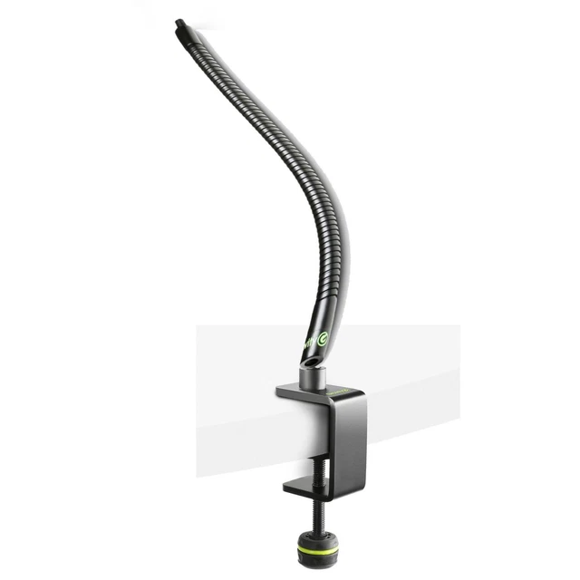 GRAVITY MICROPHONE TABLE Clamp with 320mm Gooseneck Lecturn Mic ...