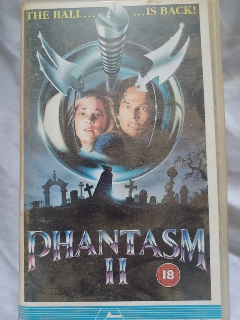 PHANTASM 2 PAL Classic horror VHS Video Tape Cassette Horror / Fantasy ...