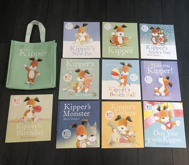 25 YEARS OF Kipper 10 Book Storybook Collection Large Paperbacks In Bag ...