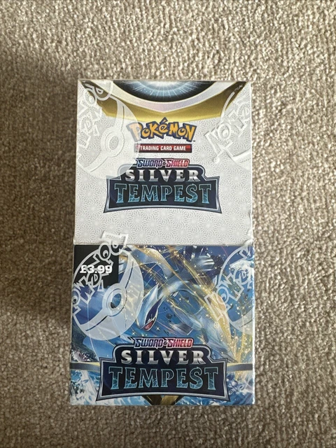 POKÉMON SILVER TEMPEST SWSH Half Booster Box (18 Packs) Brand New And ...