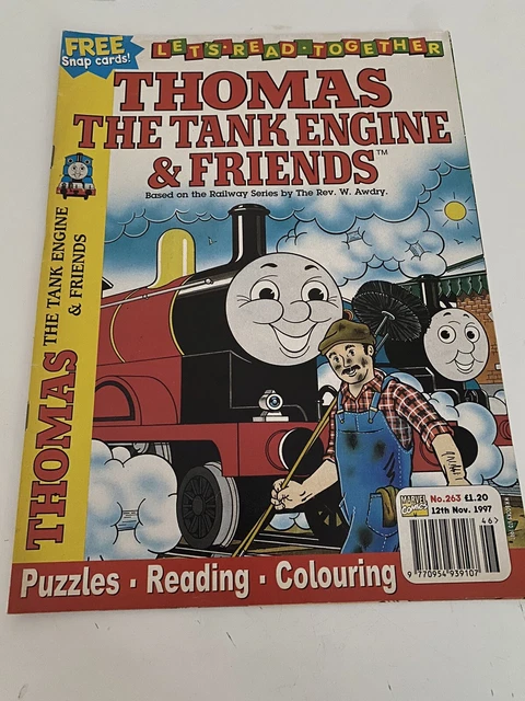 VINTAGE THOMAS THE Tank Engine & Friends Magazine 12th Nov 1997 Issue ...