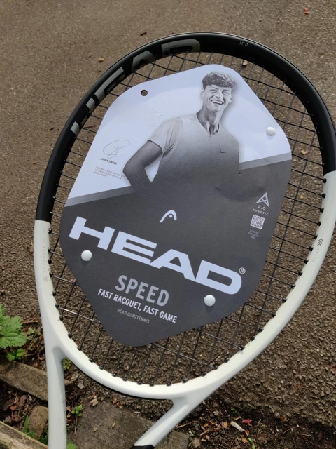 HEAD SPEED MP Auxetic Tennis Racket 2024 (White, Grip 3) - Perfect ...
