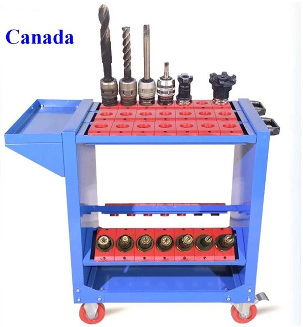 BT40 CNC TOOL Trolley Cart Holders Toolscoot Super Industry Cutting ...