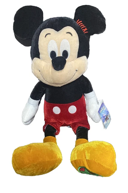 RARE LARGE 2FT Tall Mickey Mouse Velvet Disney Store Plush Teddy ...
