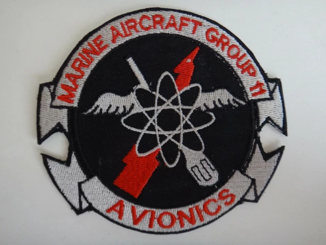 VIETNAM WAR PATCH USMC Marine Aircraft Group MAG-11 AVIONICS Unit £10. ...