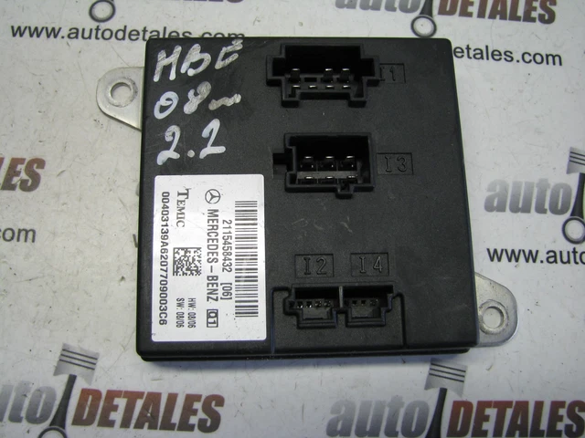 MERCEDES CLASSE E W211 2.2 CDi module de commande carrosserie ...