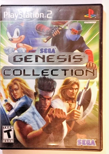 SEGA GENESIS COLLECTION - Sony Playstation 2 PS2 - Game & Box - No ...