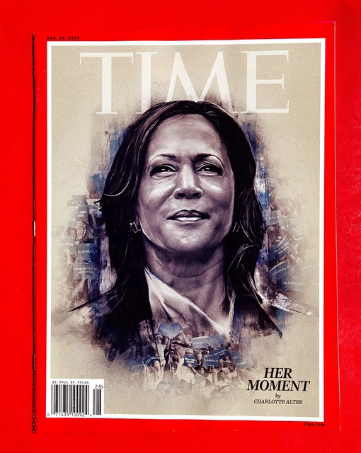 KAMALA HARRIS HER MOMENT - Time Magazine - August 2024 £7.77 - PicClick UK