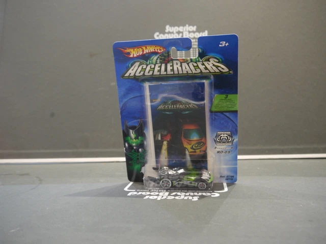 ACCELERACERS HOT WHEELS racing drones RD09 9/9 no logo carded black no2 ...