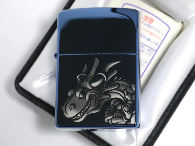ZIPPO BLUE DRAGON Limited Edition Akira Toriyama Designer Of Dragon ...