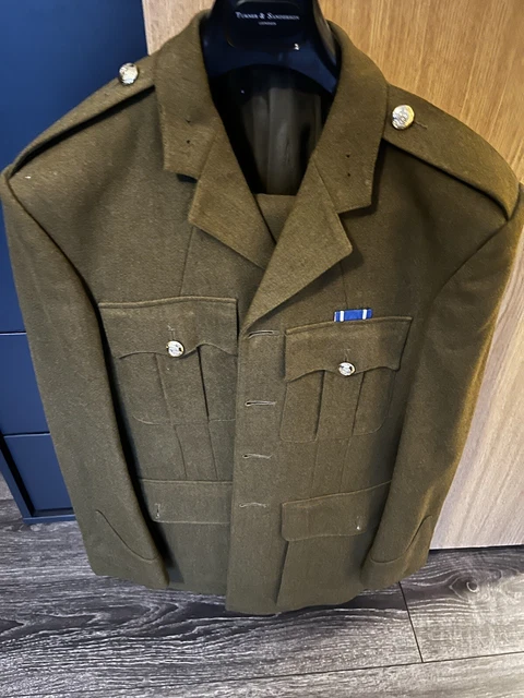 DRESS JACKET & Trousers British Army Issue Uniform Jacket GD Golding ...