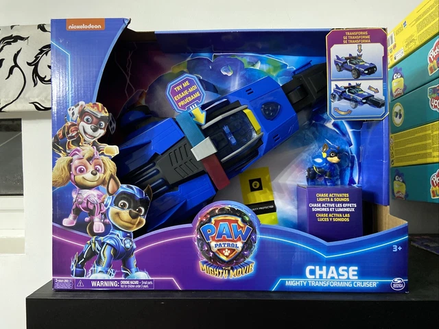 PAW PATROL THE Mighty Movie Chase Transforming Cruiser Vehicle with ...