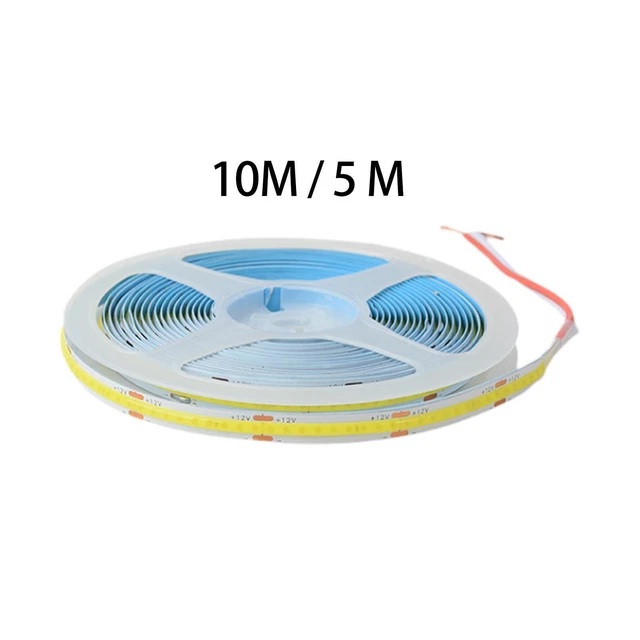 FLEXIBLE LED TAPE Light COB LED Strip Lights for DIY Lighting Projects ...