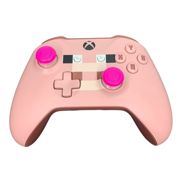 MICROSOFT XBOX ONE Wireless Limited Edition Minecraft Pig Controller ...