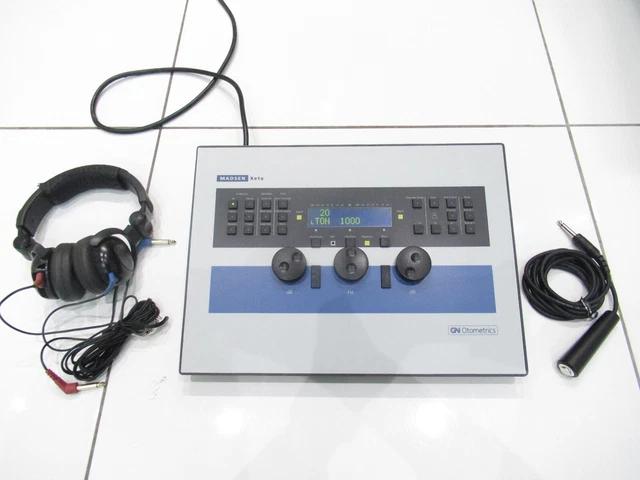 OTOMETRICS MADSEN XETA Air Bone Masking Pure Warble Pulse Tone Auto ...
