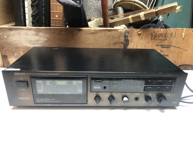 DENON DR-M07 STEREO Cassette Deck 2-Head Type I-III, Dolby B-C NR (1989 ...